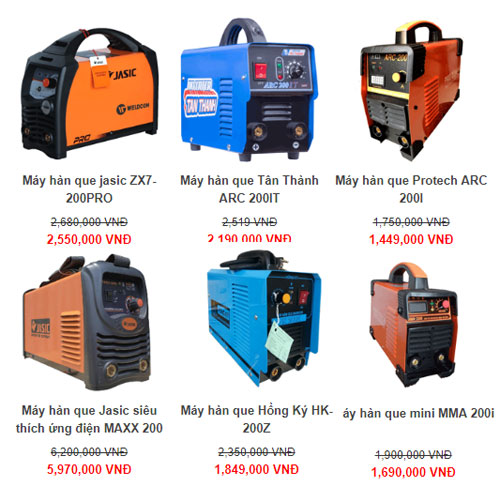 Giá máy hàn điện tử mini